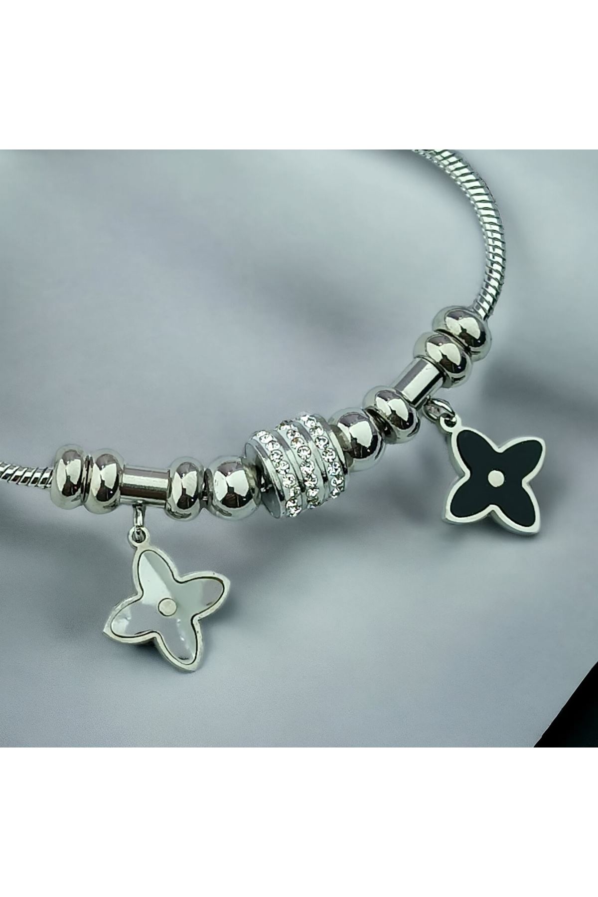 İTHAL VİP ÇELİK STAİNLESS STEEL 316 L ÇELİK PANDORA MODEL BILEKLIK ...